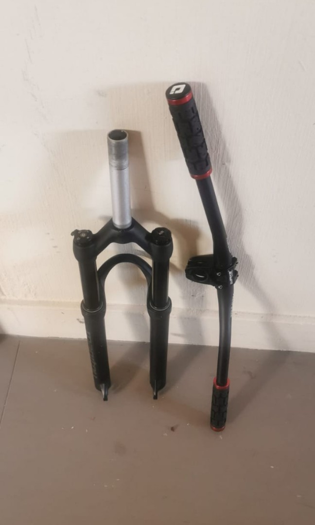 Manitou Markhor 100MM Air Fork on Carousell