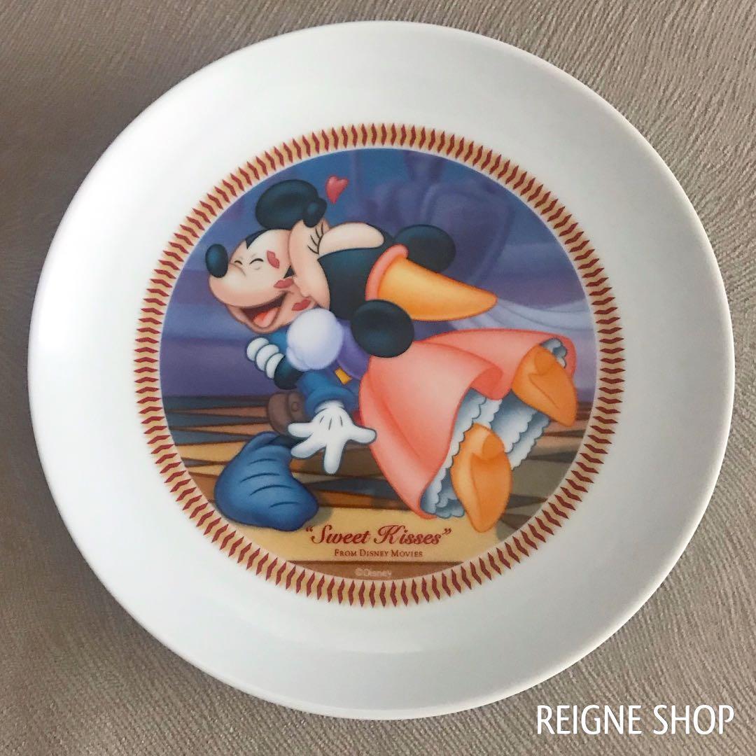 MICKEY MOUSE KISSING PLATE, Furniture & Home Living, Kitchenware ...