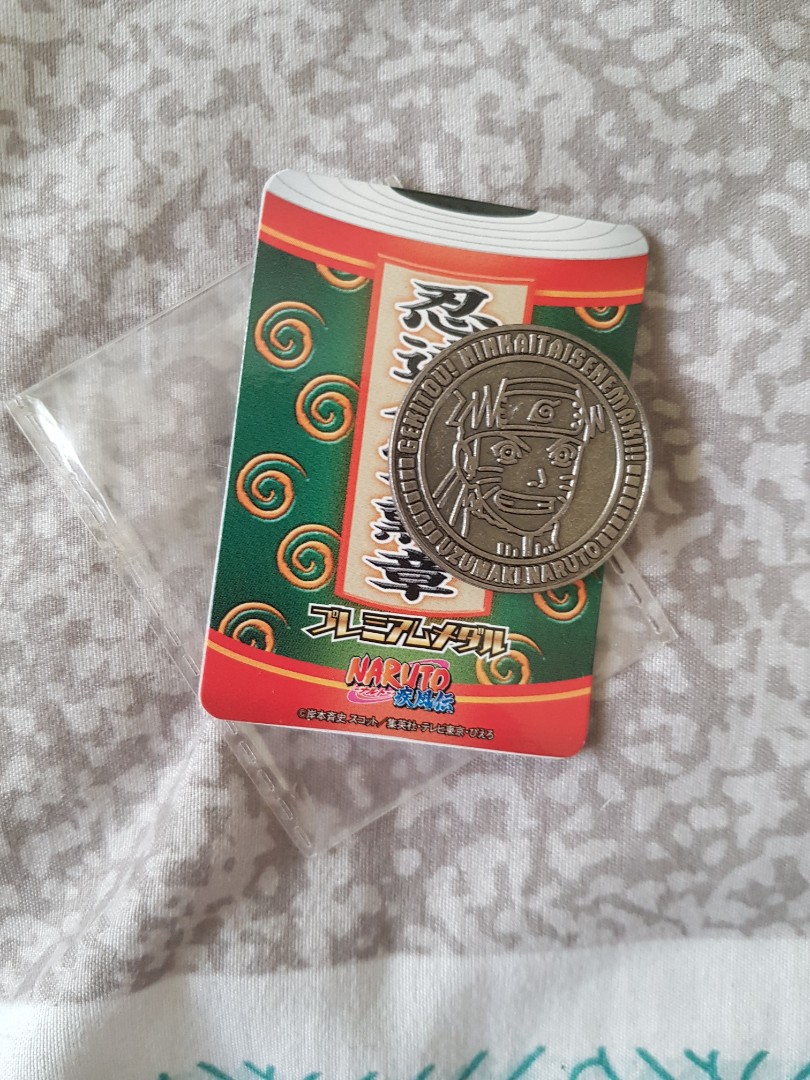 Naruto commemorative coin, Hobbies & Toys, Toys & Games on Carousell