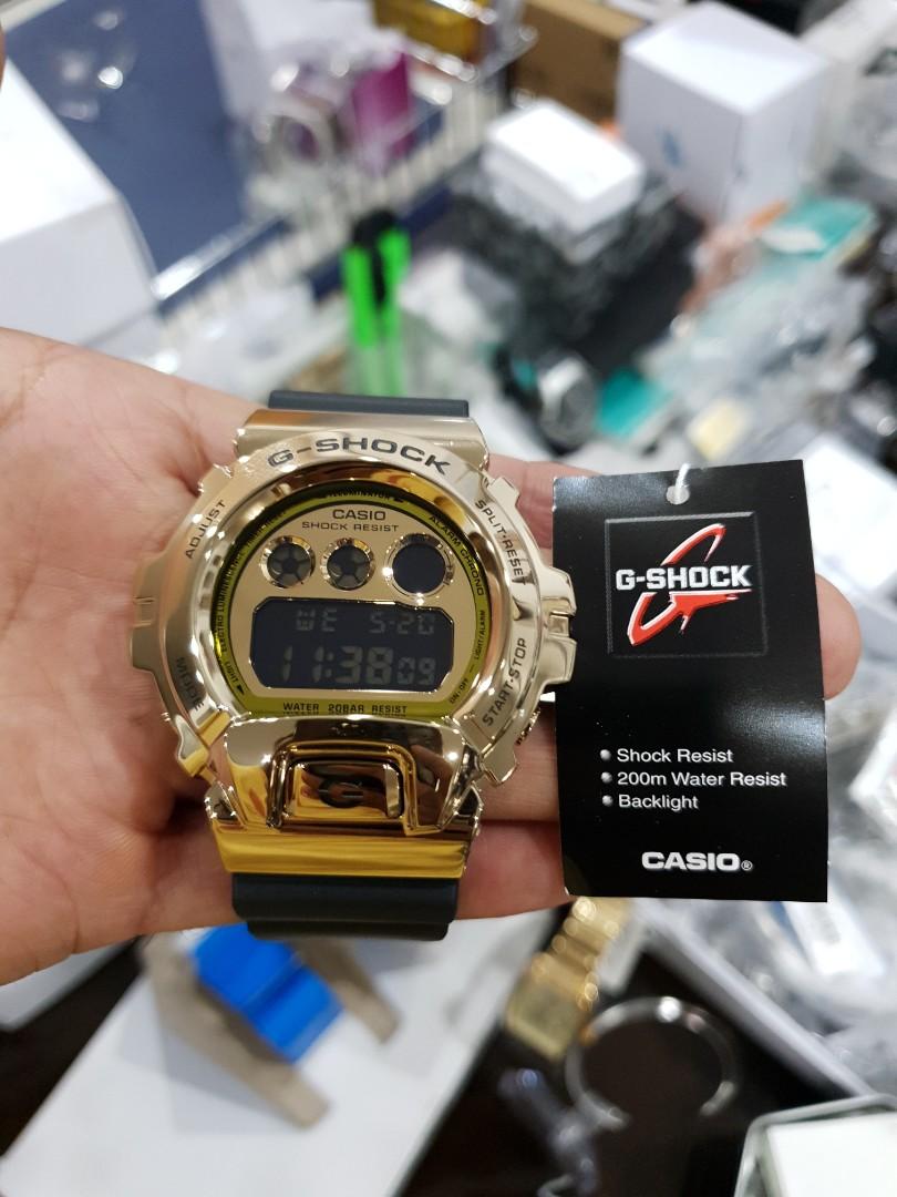 NEW MODEL 2020! G-SHOCK ORIGINAL GM-6900G-9 METAL BAZEL, Men's Fashion ...