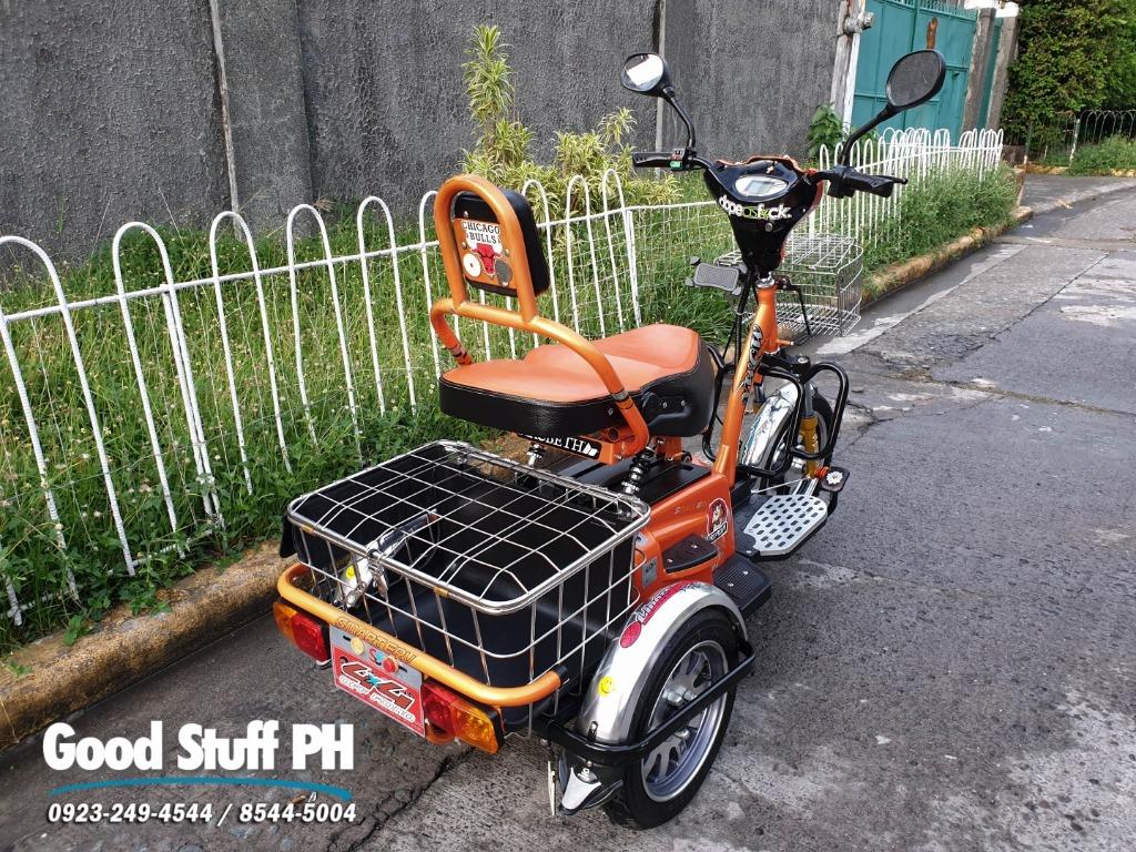 Nwow ERV 3 Wheels Ebike Orange Brand New Battery, Sports Equipment ...