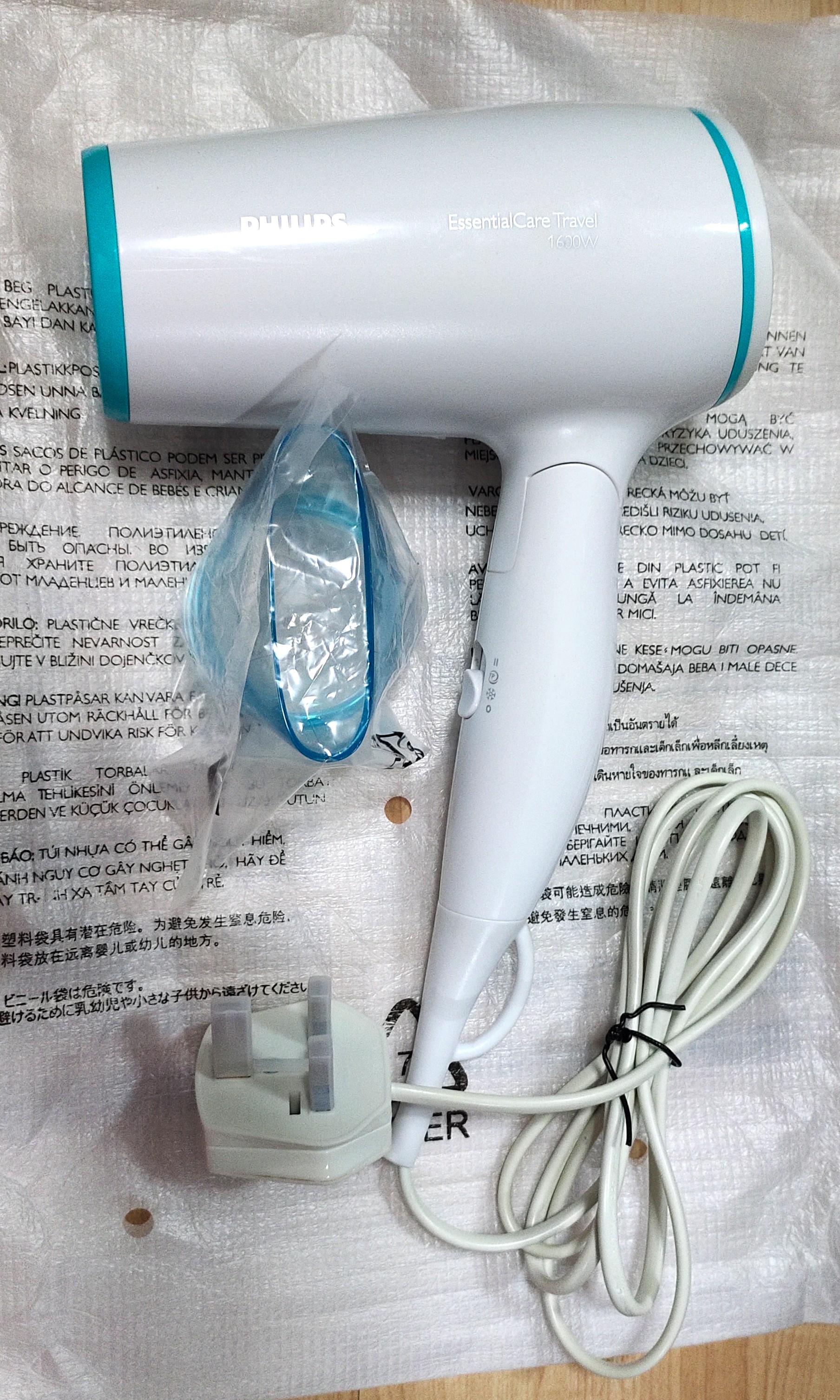 Philips Hair Dryer 1600w (BHD006/03), Beauty & Personal Care, Hair on Carousell