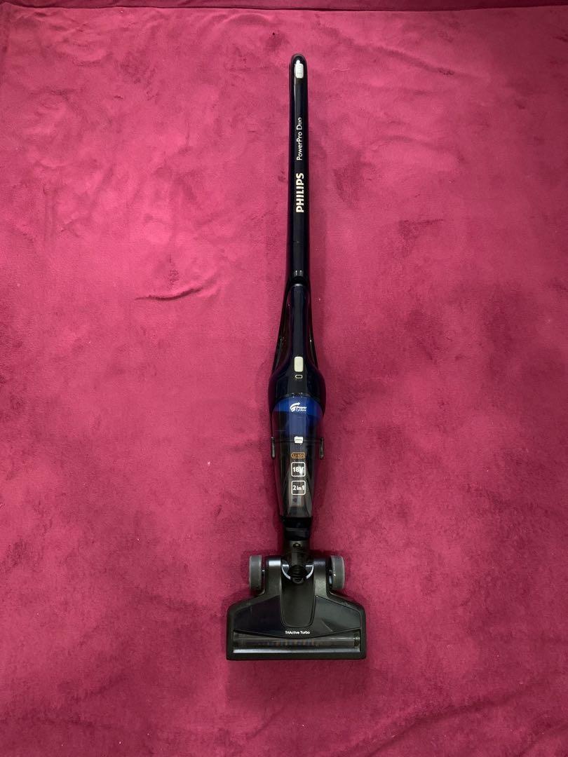 Philips PowerPro Duo Cordless Vacuum, TV & Home Appliances, Vacuum ...
