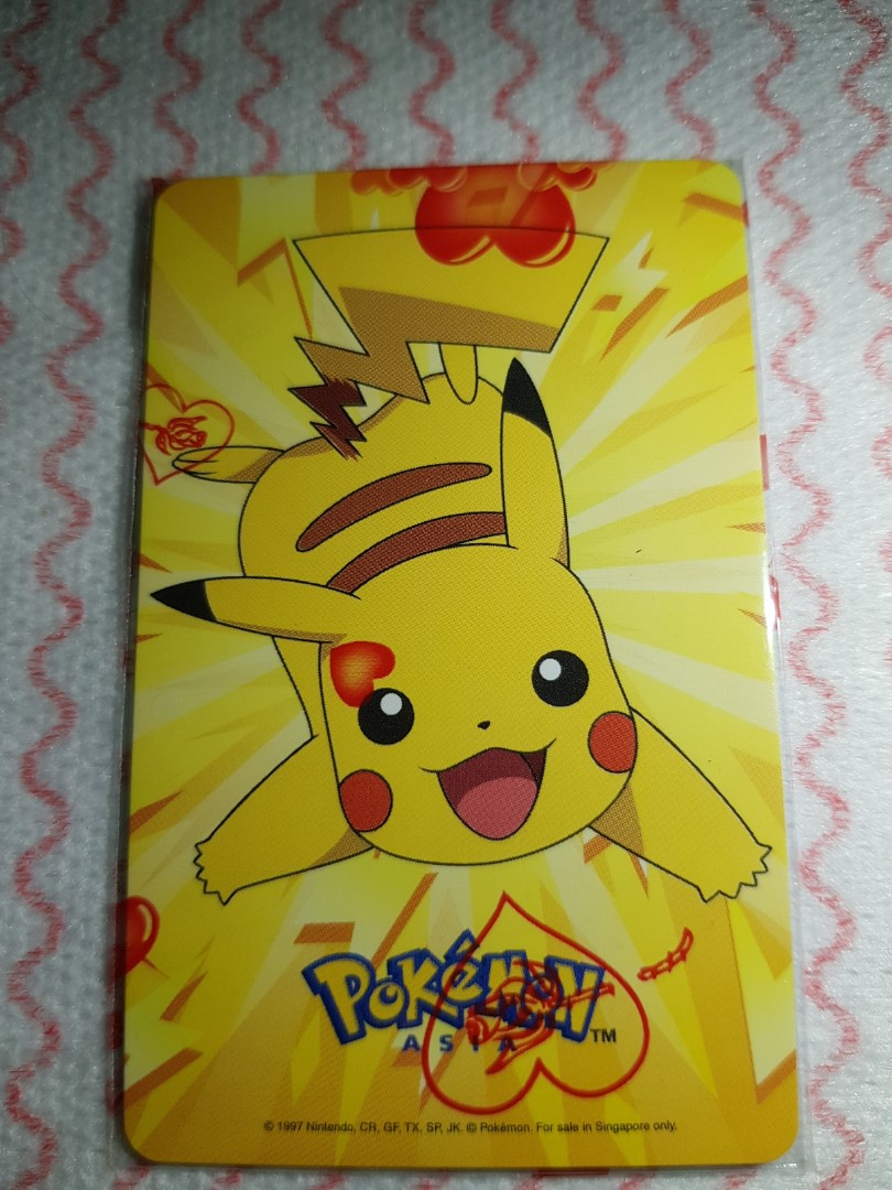 Pikachu Ez-Link Card, Women's Fashion, Bags & Wallets, Wallets & Card ...