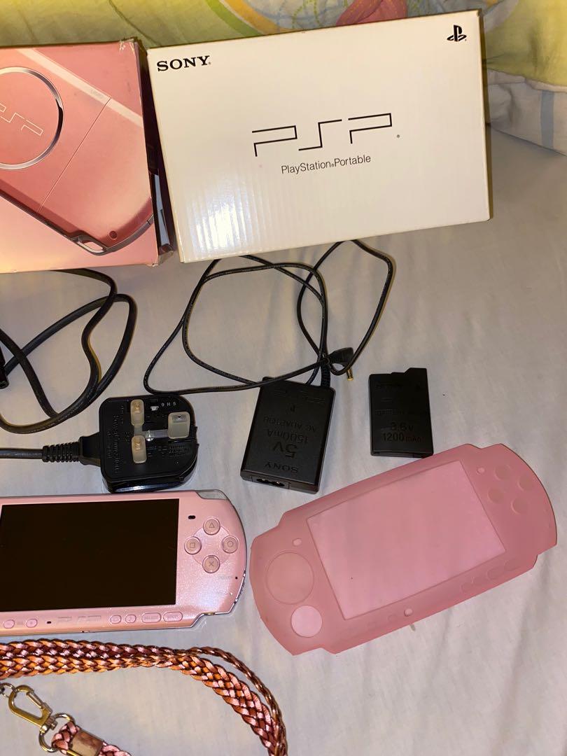 PlayStation Portable Blossom Pink PSP-3006/3007, Video Gaming, Video Game Consoles, PlayStation ...
