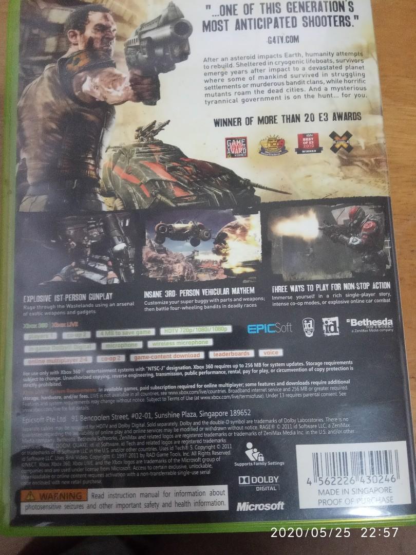 Rage, Hobbies & Toys, Toys & Games on Carousell