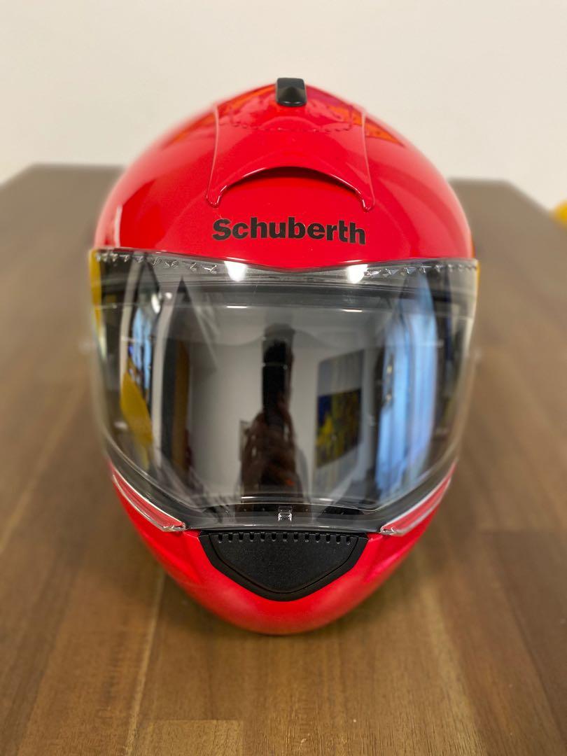 Schuberth C3 Helmet, Motorcycles, Motorcycle Apparel on Carousell