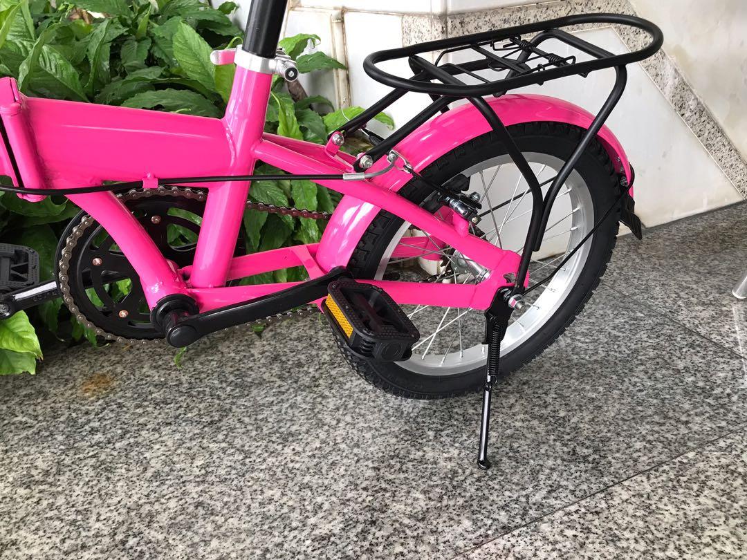 Sepeda Lipat Pink - Perumperindo.co.id