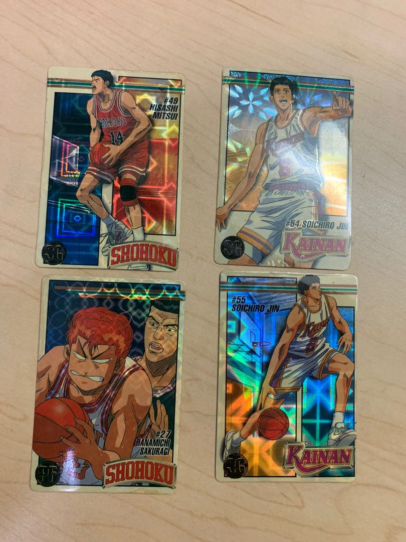 Shohoku slamdunk cards, Hobbies & Toys, Memorabilia & Collectibles, Fan ...