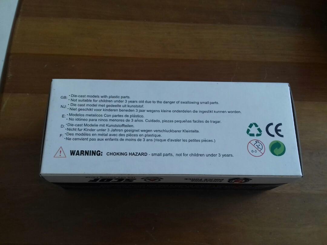 SPF & SCDF miniature vehicles, Toys & Games, Others on Carousell