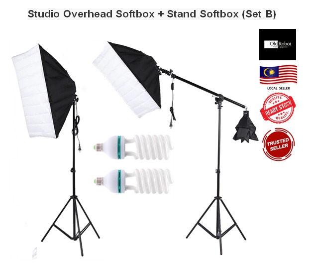 Studio Overhead Softbox + Stand Softbox (Set B), Photography ...