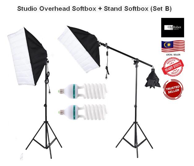 Studio Overhead Softbox + Stand Softbox (Set B), Photography ...
