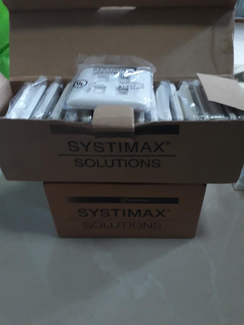 Systimax Quad Faceplate (Brand New In Packaging), Computers & Tech ...