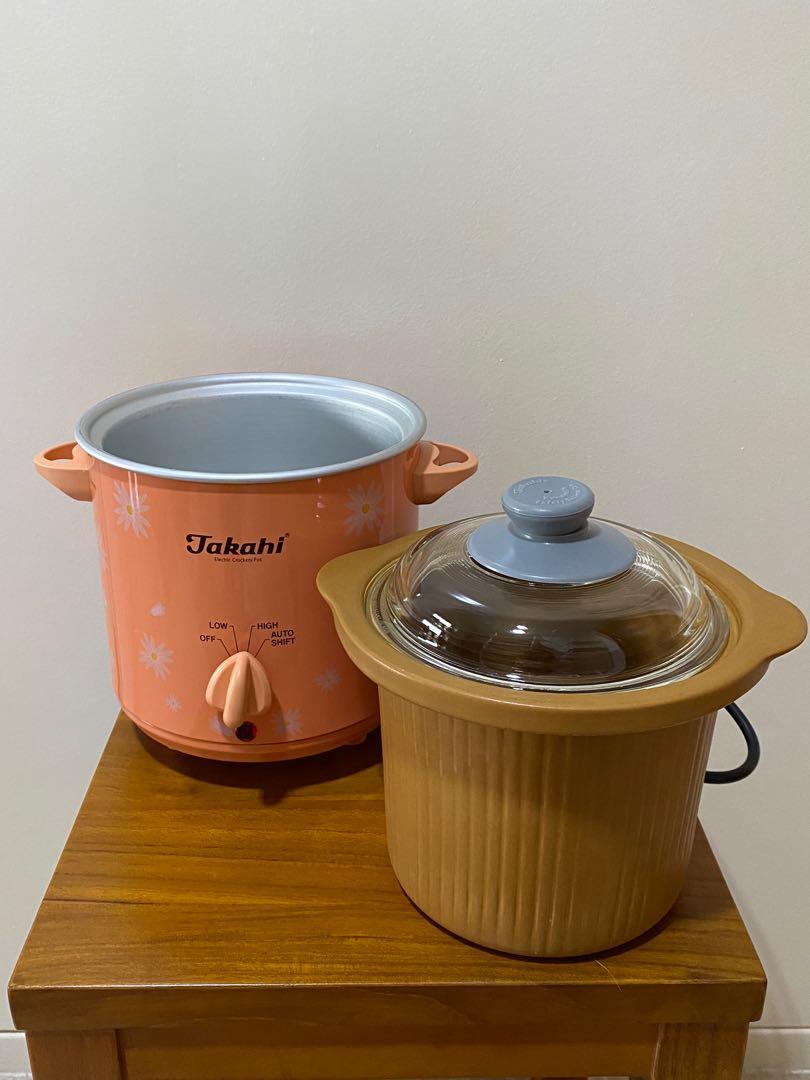 Takahi Slow Cooker 1.8L (electric crockery pot), TV & Home Appliances, Kitchen Appliances ...