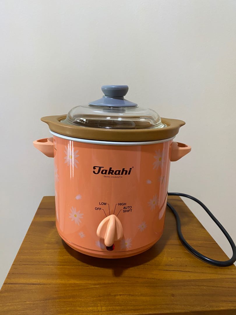 Takahi Slow Cooker 1.8L (electric crockery pot), TV & Home Appliances ...