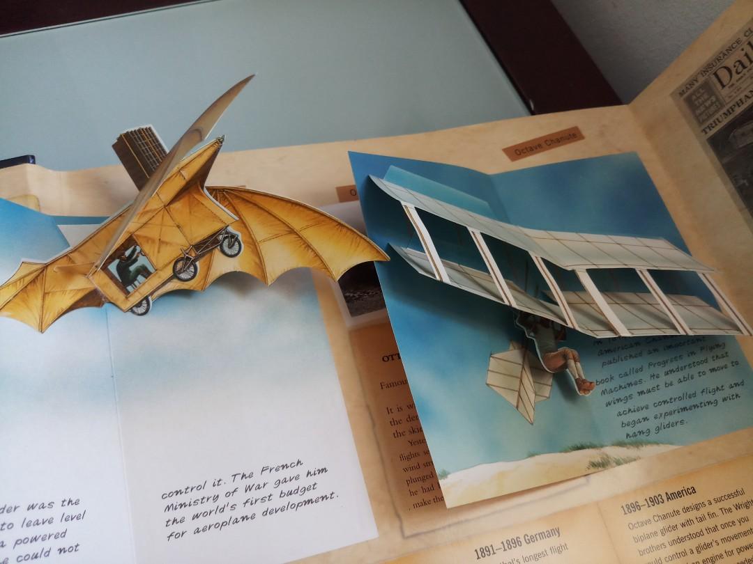 Take-off! ☆ A history of flight pop-up book, Hobbies & Toys, Books ...