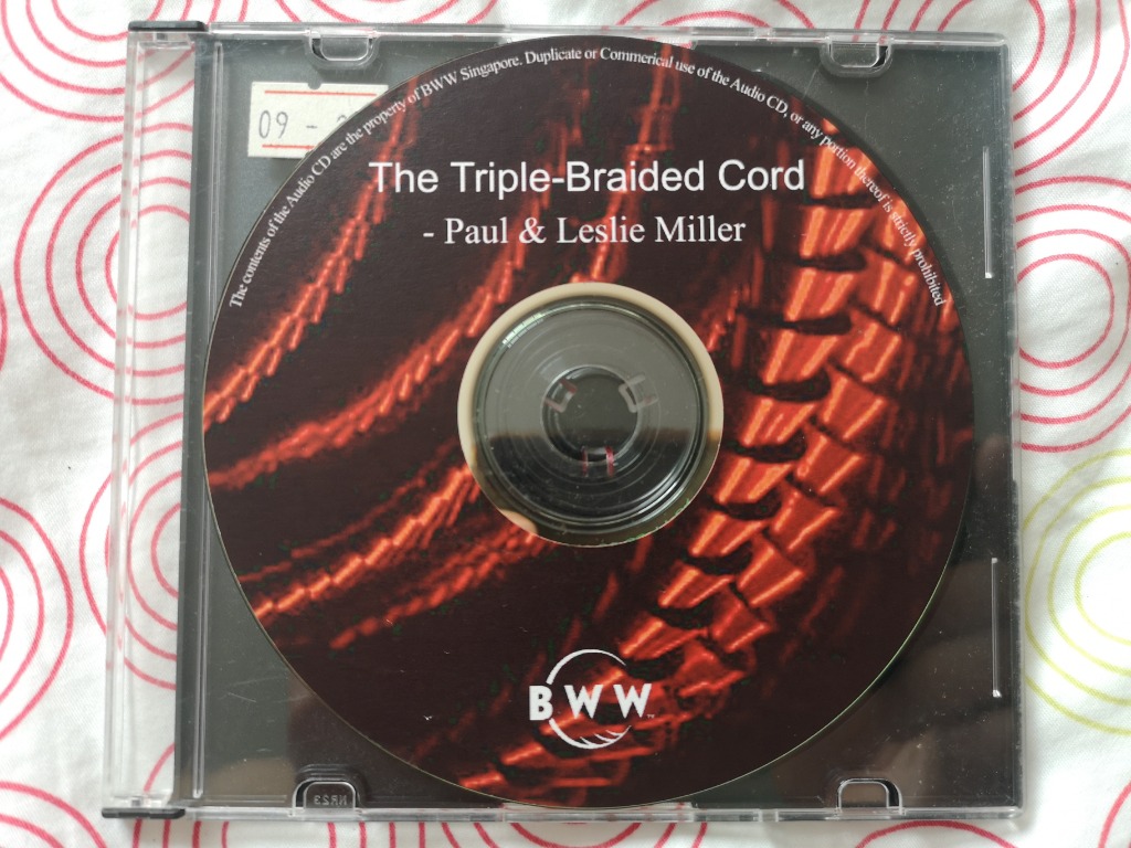 The Triple- Braided Cord - Paul & Leslie Miller, TV & Home Appliances ...
