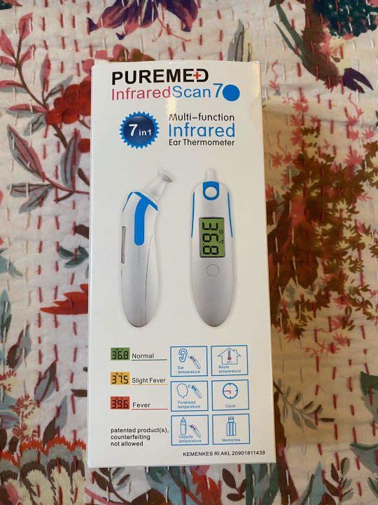 Thermometer puremed infrared scan 7 (7 IN 1), Health & Nutrition ...