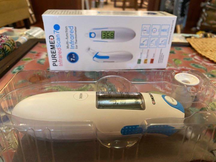 Thermometer puremed infrared scan 7 (7 IN 1), Health & Nutrition ...
