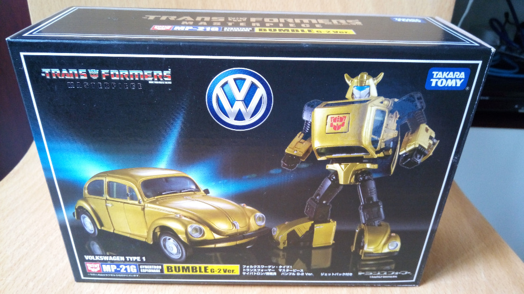 Transformers Masterpiece MP-21G Bumble (Bumblebee) G2 version with coin ...