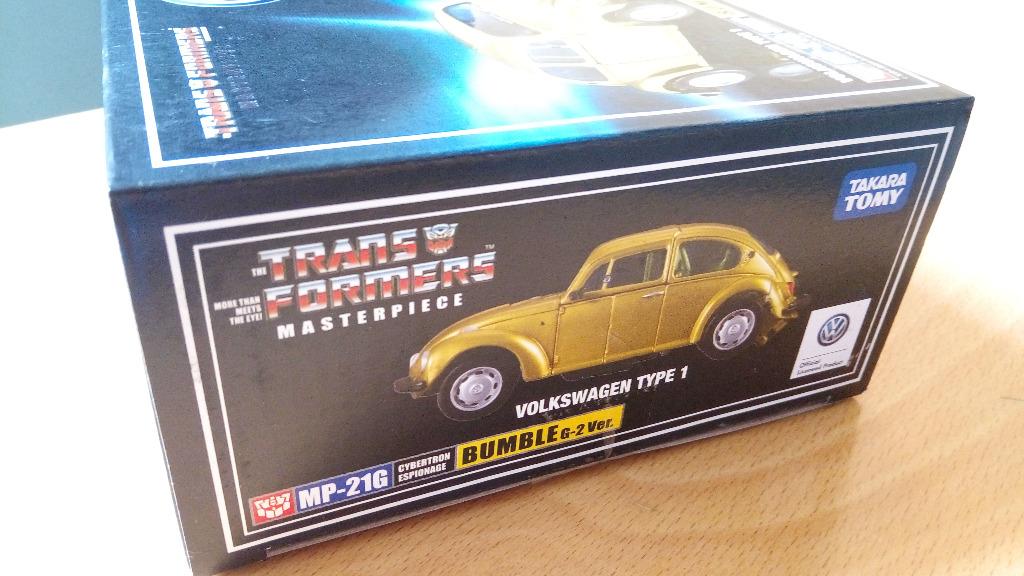 Transformers Masterpiece MP-21G Bumble (Bumblebee) G2 version with coin ...