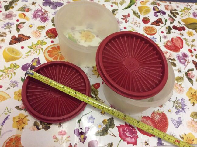 Tupperware round container, Furniture & Home Living, Kitchenware ...