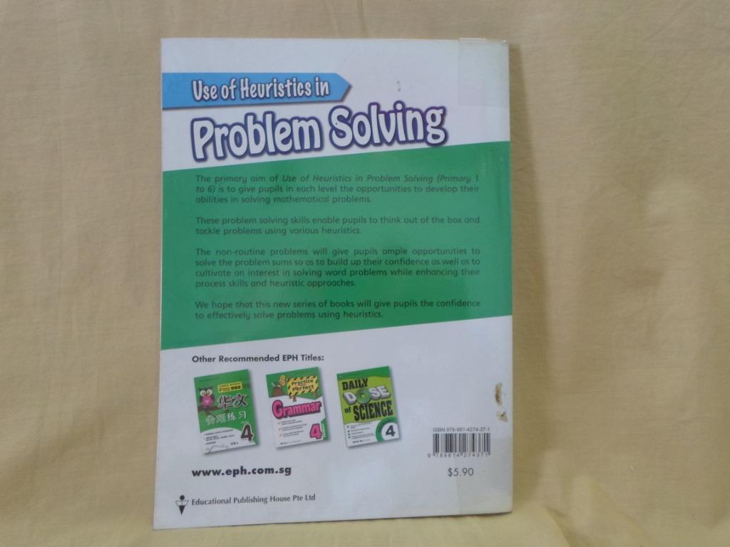 Use of Heuristics in Problem Solving (Math) Primary 3&4, Hobbies & Toys ...