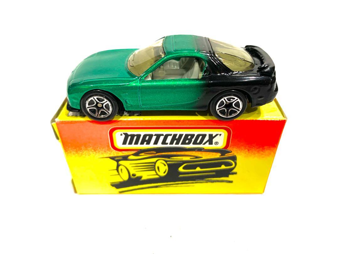 Vintage Matchbox Mazda RX-7 Original - Green/Black (#8/25), Hobbies ...