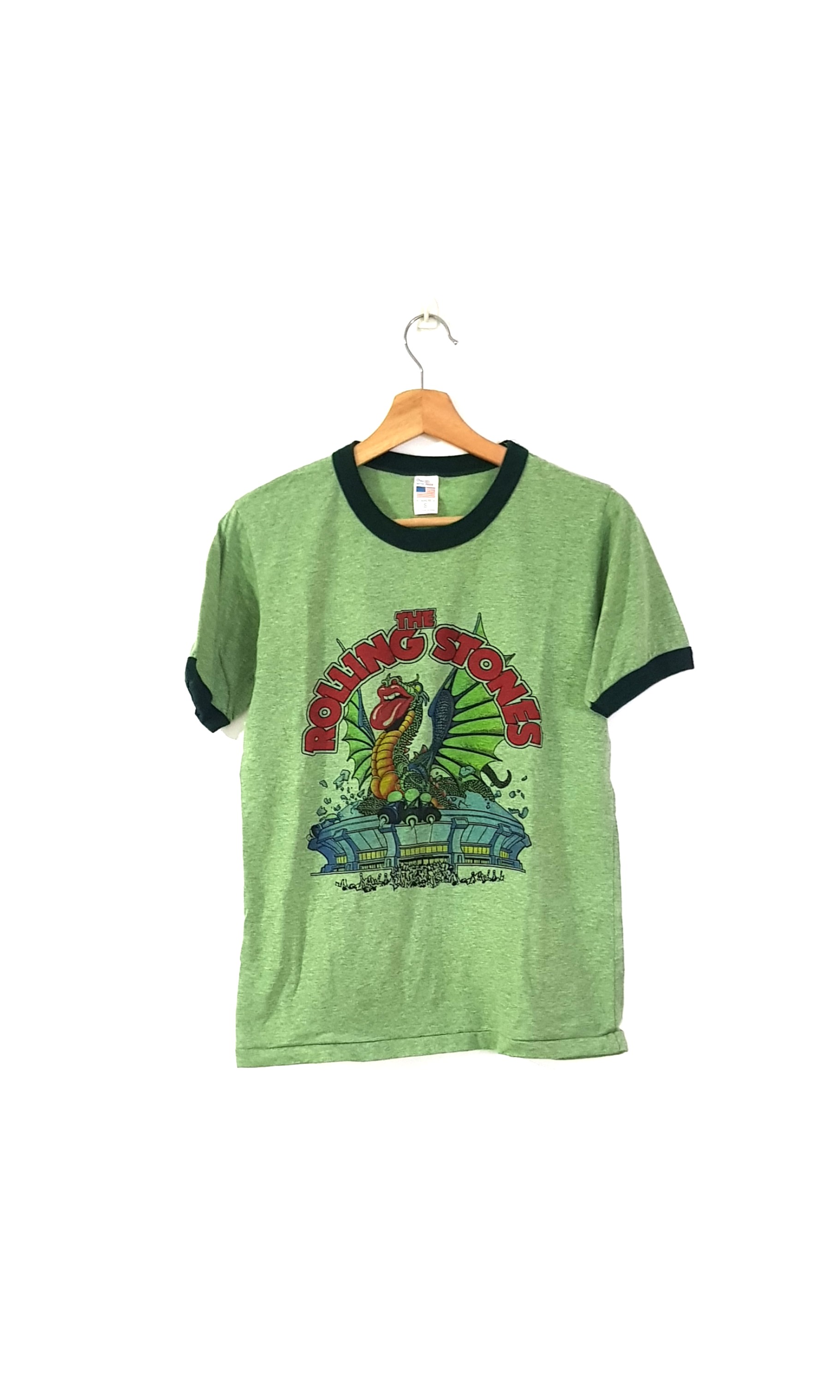 Vintage Rolling Stones Ringer Tee, Men's Fashion, Clothes, Tops on ...