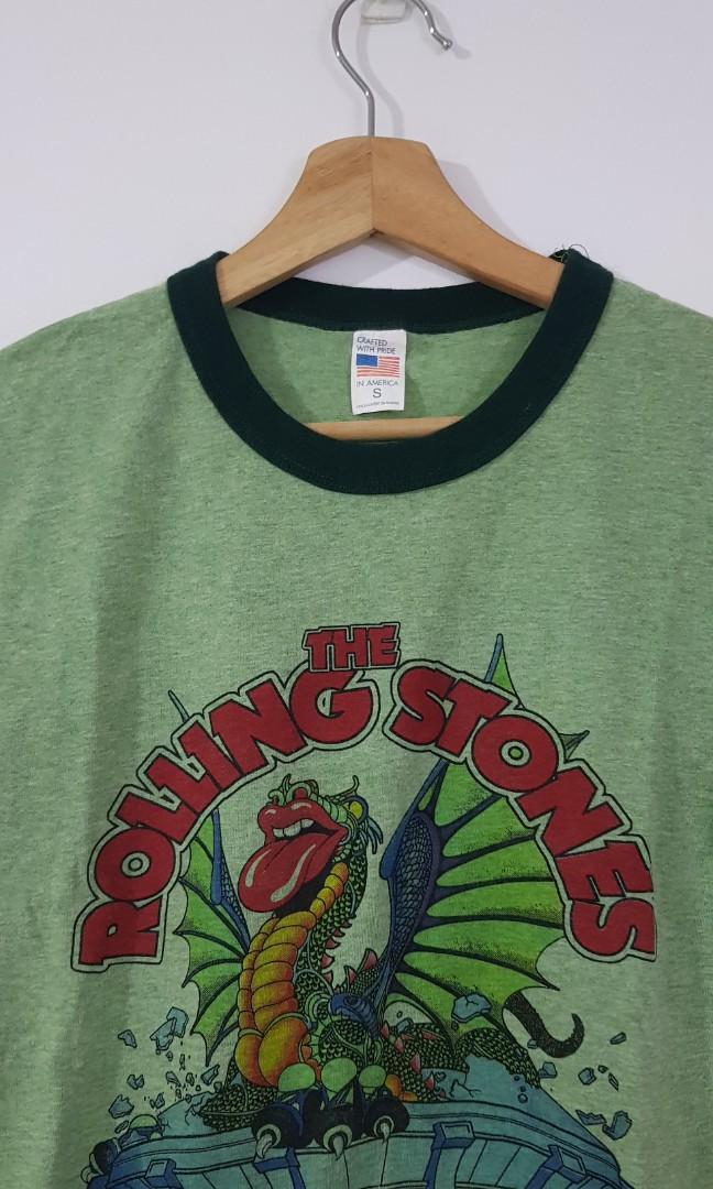 Vintage Rolling Stones Ringer Tee, Men's Fashion, Clothes, Tops on ...