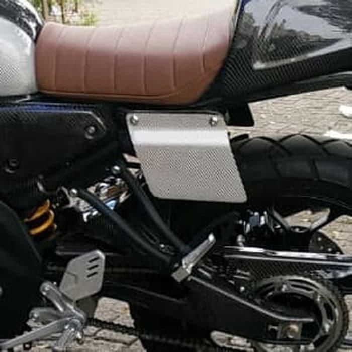 [XSR 155] Cover Rear Panel XSR155 - Carbon Kevlar, Motorcycles ...