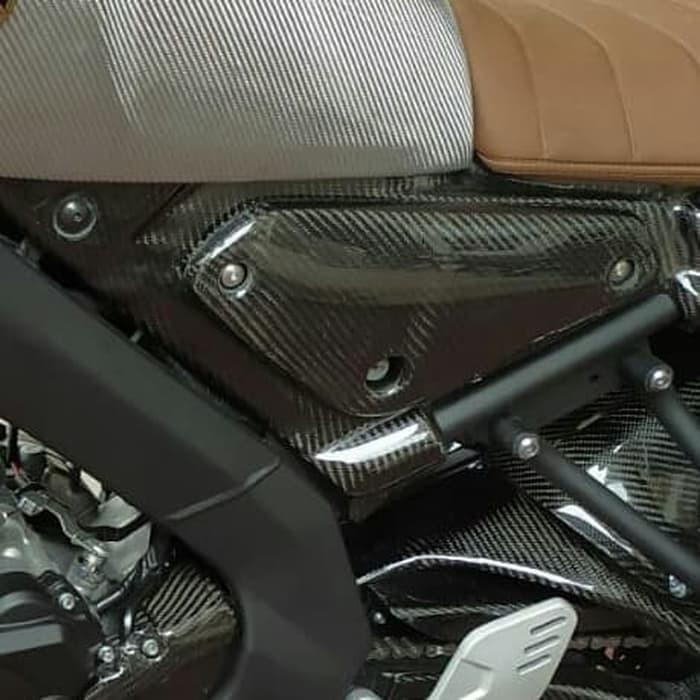 [XSR 155] Cover Side XSR155 - Carbon Kevlar, Motorcycles, Motorcycle ...
