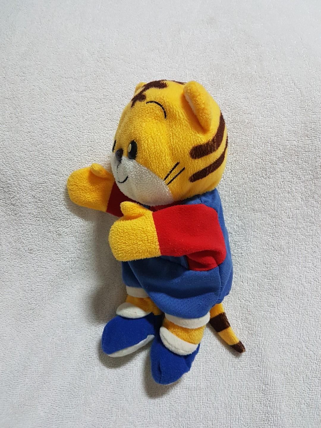 Authentic Benesse Shimajiro Tiger Plush Soft Hand Puppet Toy, Hobbies ...