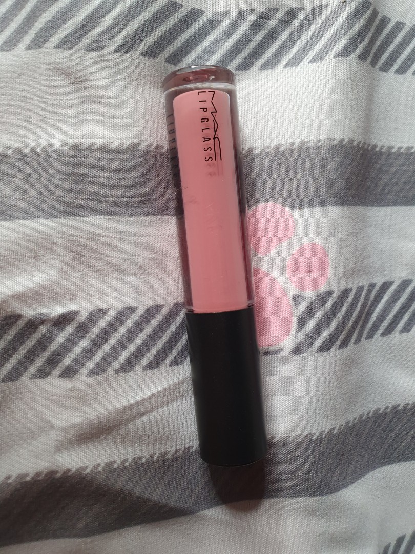 Authentic Mac Lipglass, Beauty & Personal Care, Face, Makeup on Carousell