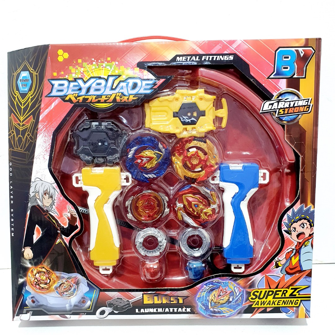 Beyblade Launcher Attack with Dome, Hobbies & Toys, Toys & Games on ...