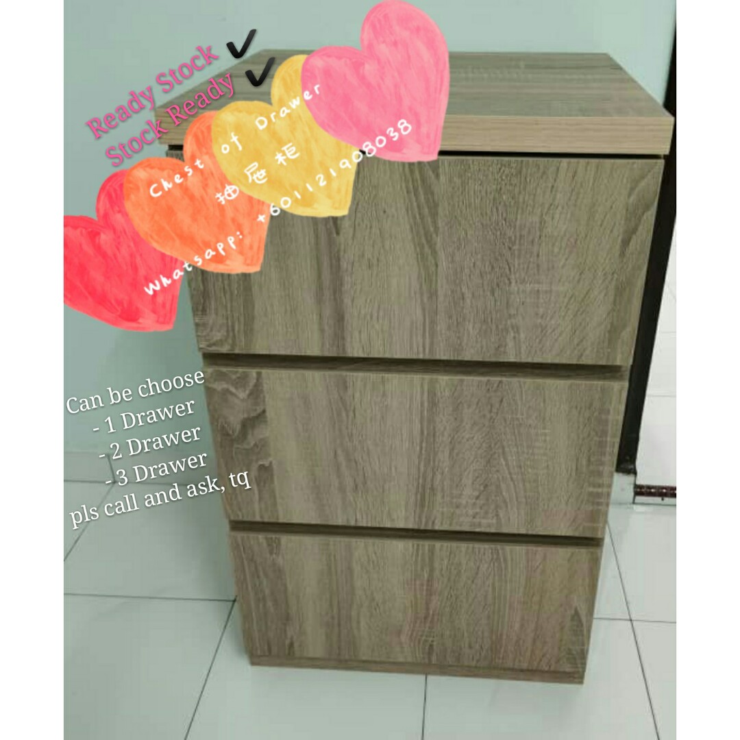 Chest of Drawer, Furniture & Home Living, Furniture, Shelves, Cabinets ...