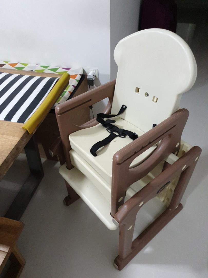 Canetons Convertible High Chair Table Set, Furniture, Tables & Chairs ...