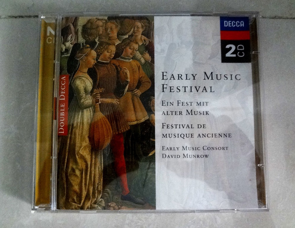 Decca David Munrow Classical 2 CD Set EARLY MUSIC FESTIVAL, Hobbies ...