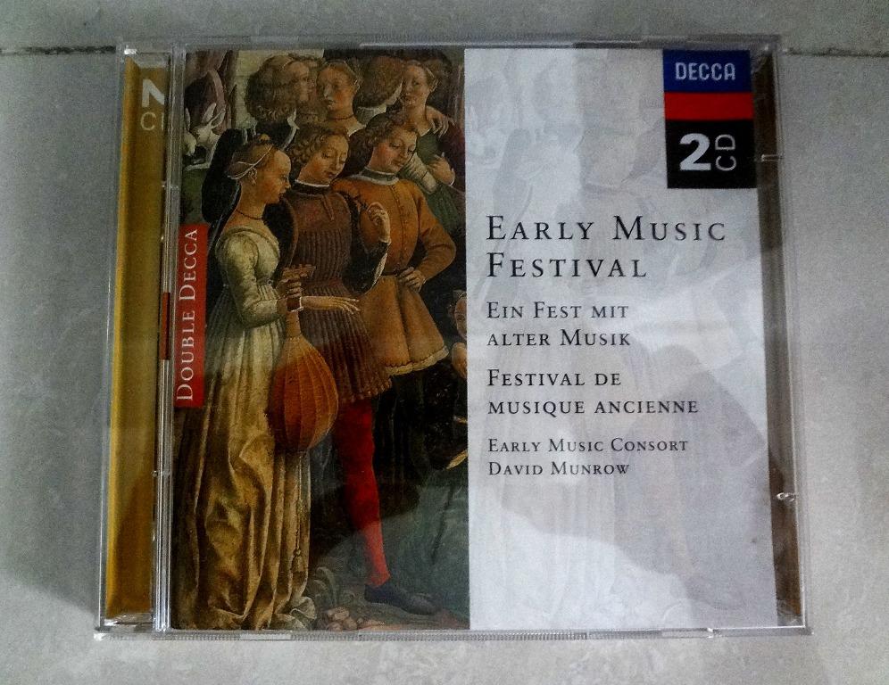 Decca David Munrow Classical 2 CD Set EARLY MUSIC FESTIVAL, Hobbies ...