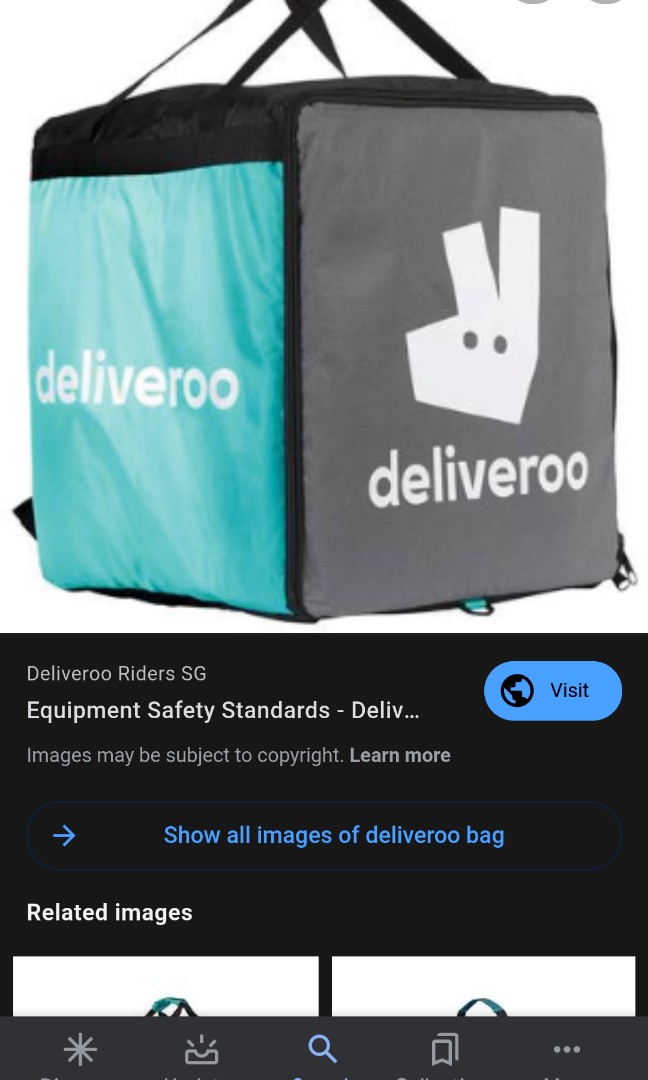 Deliveroo Kit, Motorcycles, Motorcycle Accessories on Carousell