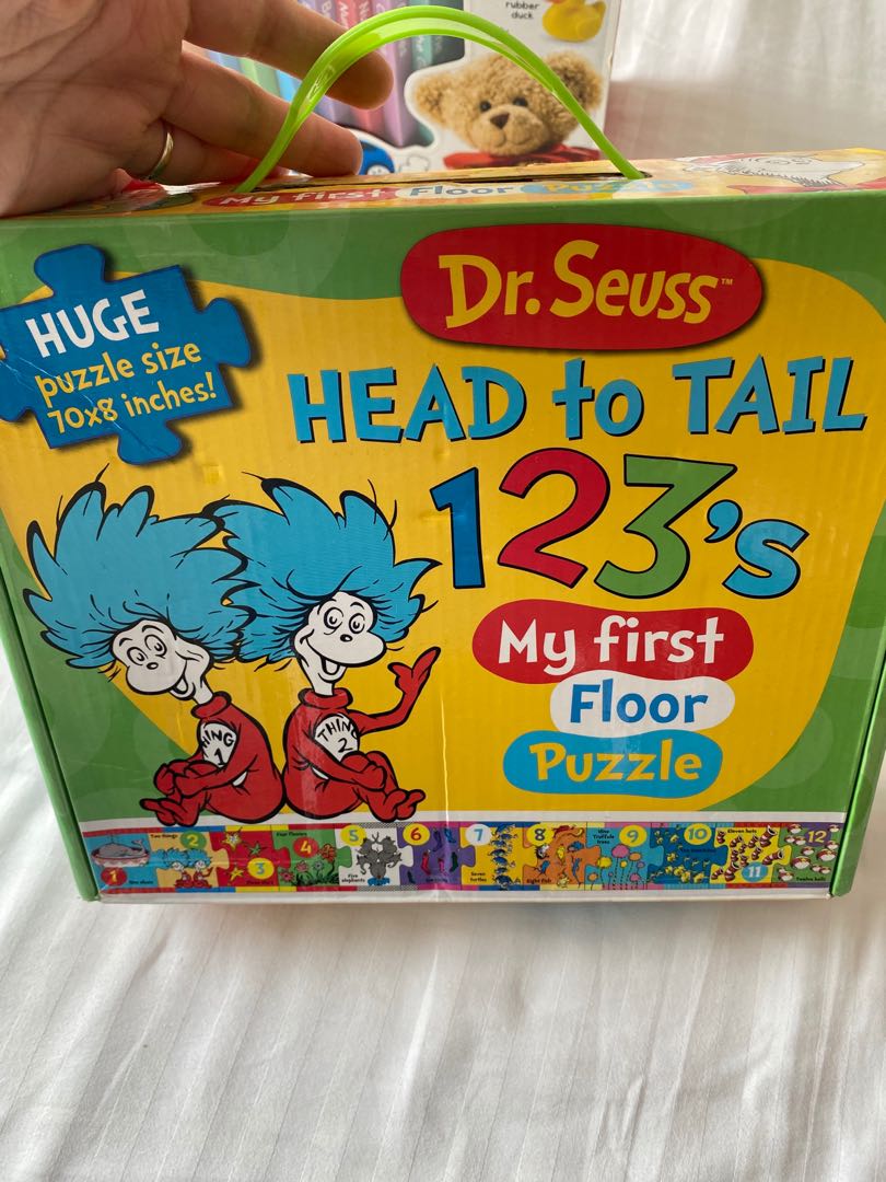 Dr. Seuss Puzzle for kids, Hobbies & Toys, Toys & Games on Carousell
