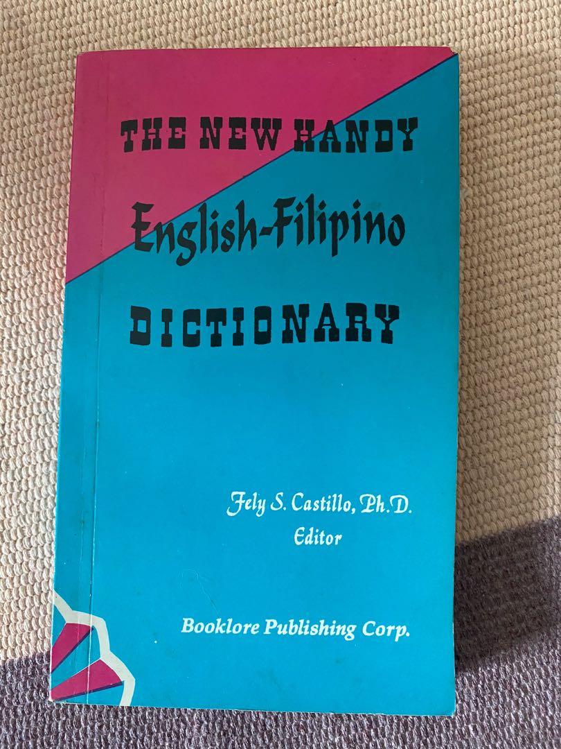 English-Filipino Dictionary by Jely S. Castillo, Hobbies & Toys, Books ...