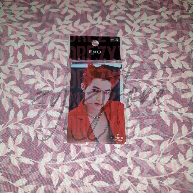 EXO OBSESSION Cashbee Card Suho EXO version, Hobbies & Toys ...
