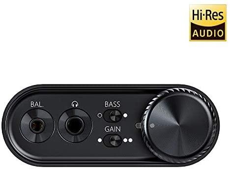 FiiO 8486 K3 Type-C USB DAC and Headphone Amplifier, Black, Small ...