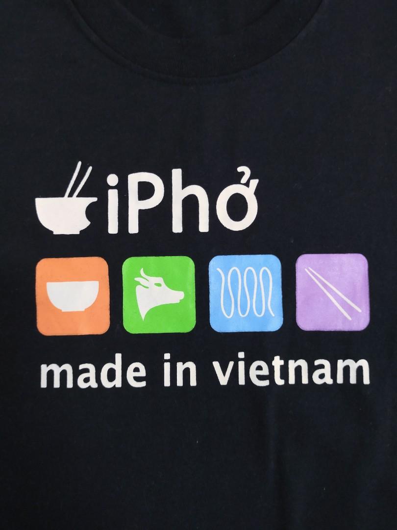 IPho T-shirt made in Vietnam #ganjeong, Women's Fashion, Tops ...