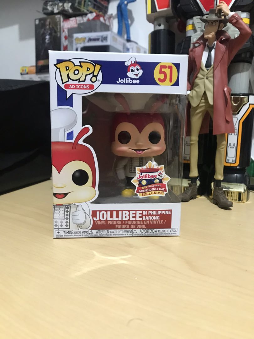 Funko Pop Jollibee Barong, Hobbies & Toys, Toys & Games on Carousell
