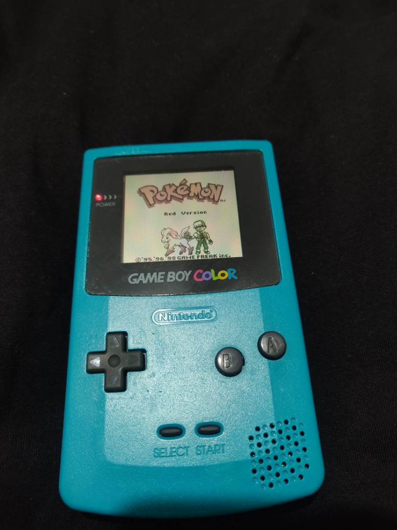 Game Boy Color with Pokemon [Red] game, Video Gaming, Video Game ...