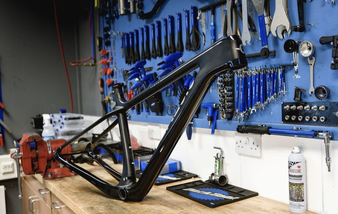 Genesis Carbon XC MTB Boost frame with dropper seat post , Sports ...