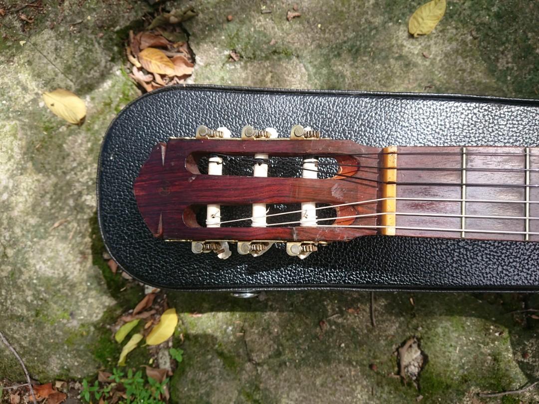 Gitar Langka Nippon Gakki G-55A Yamaha Vintage Guitar Made in Japan 1970s, Musik & Media, Alat ...