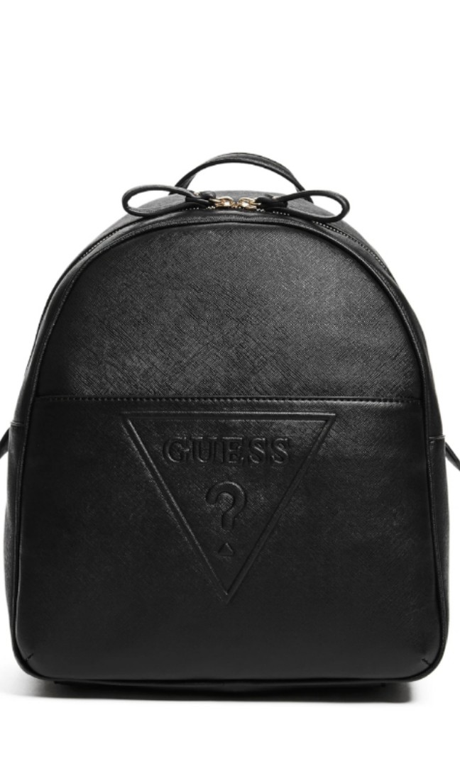 Guess rigden embossed logo backpack, Women's Fashion, Bags & Wallets ...